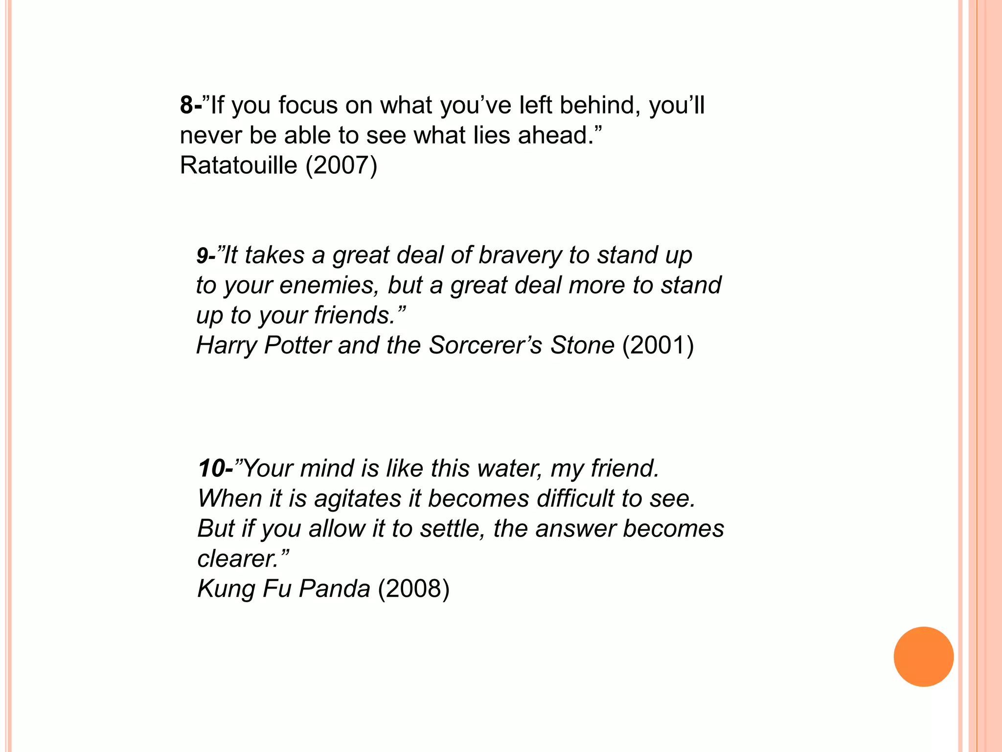 Kids famous film quotes | PPT