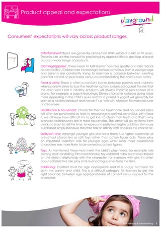 Kids licensing and merchandising | PDF | Children\'s Games and Toys ...