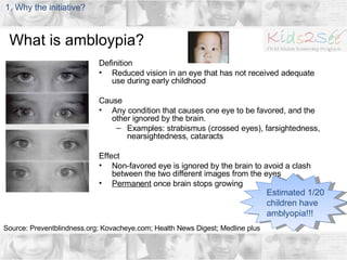 Kids2See Orientation Slideshow | PPT