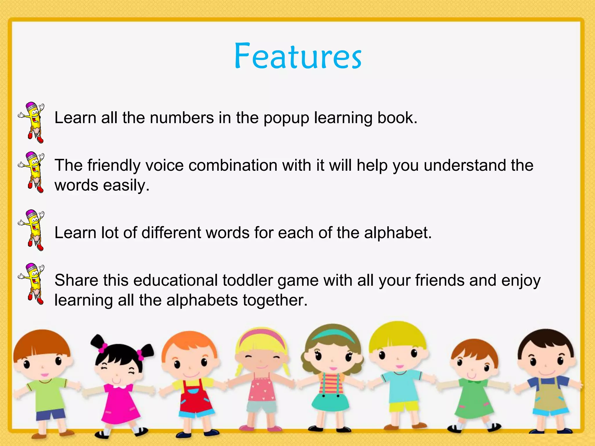 Kids ABC Numbers Pop Up Book | PDF