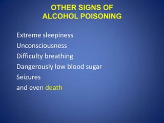 Kids and alcohol for grades 5, 6, 7 and 8 | PPTX