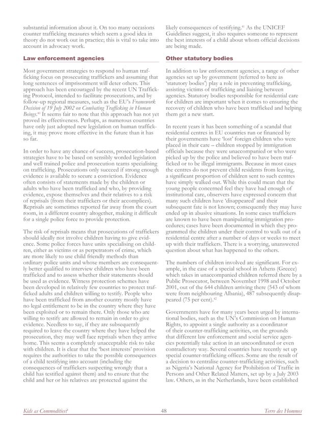 Kids as commodities child trafficking an what to do about it | PDF