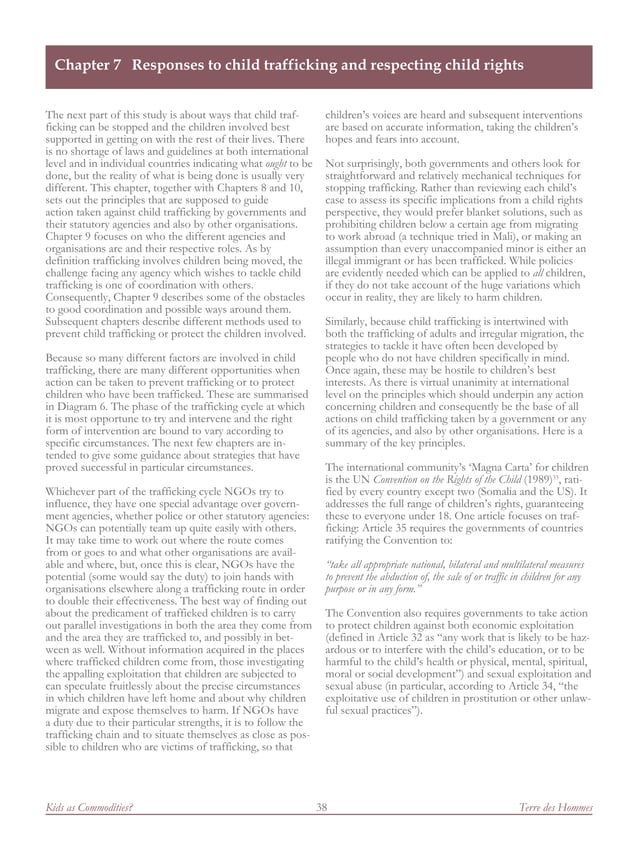 Kids as commodities child trafficking an what to do about it