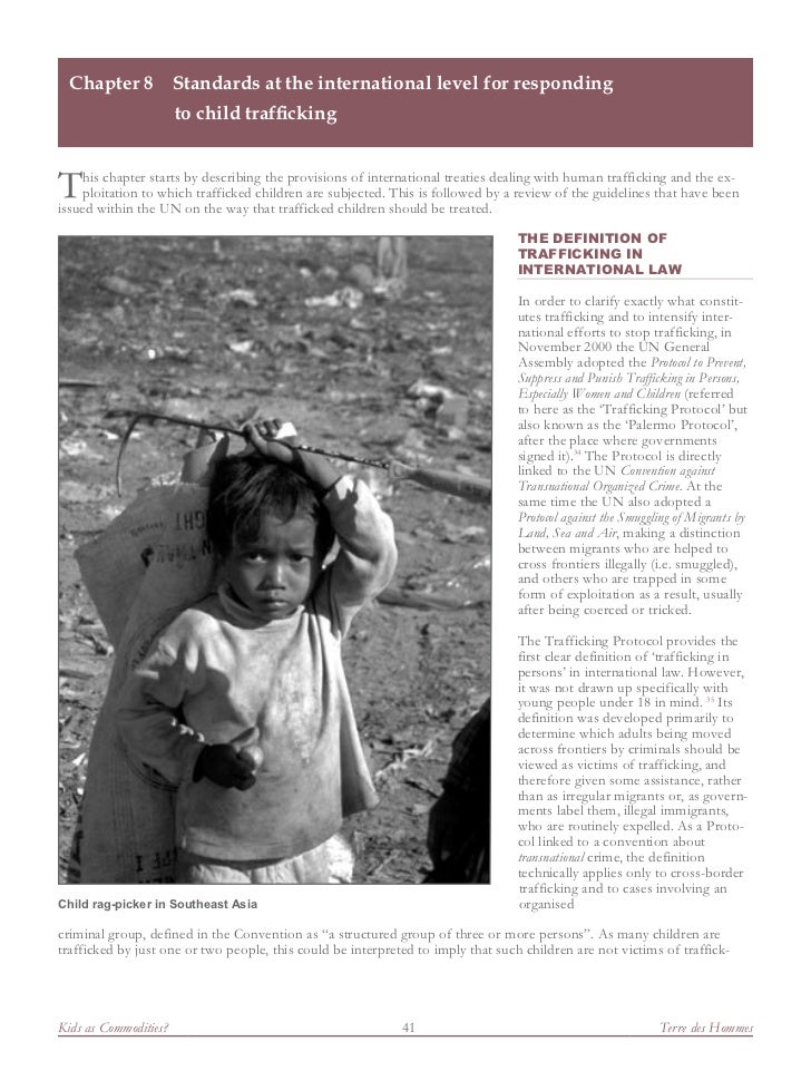 Kids as commodities child trafficking an what to do about it