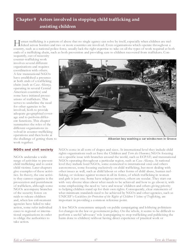 Kids as commodities child trafficking an what to do about it