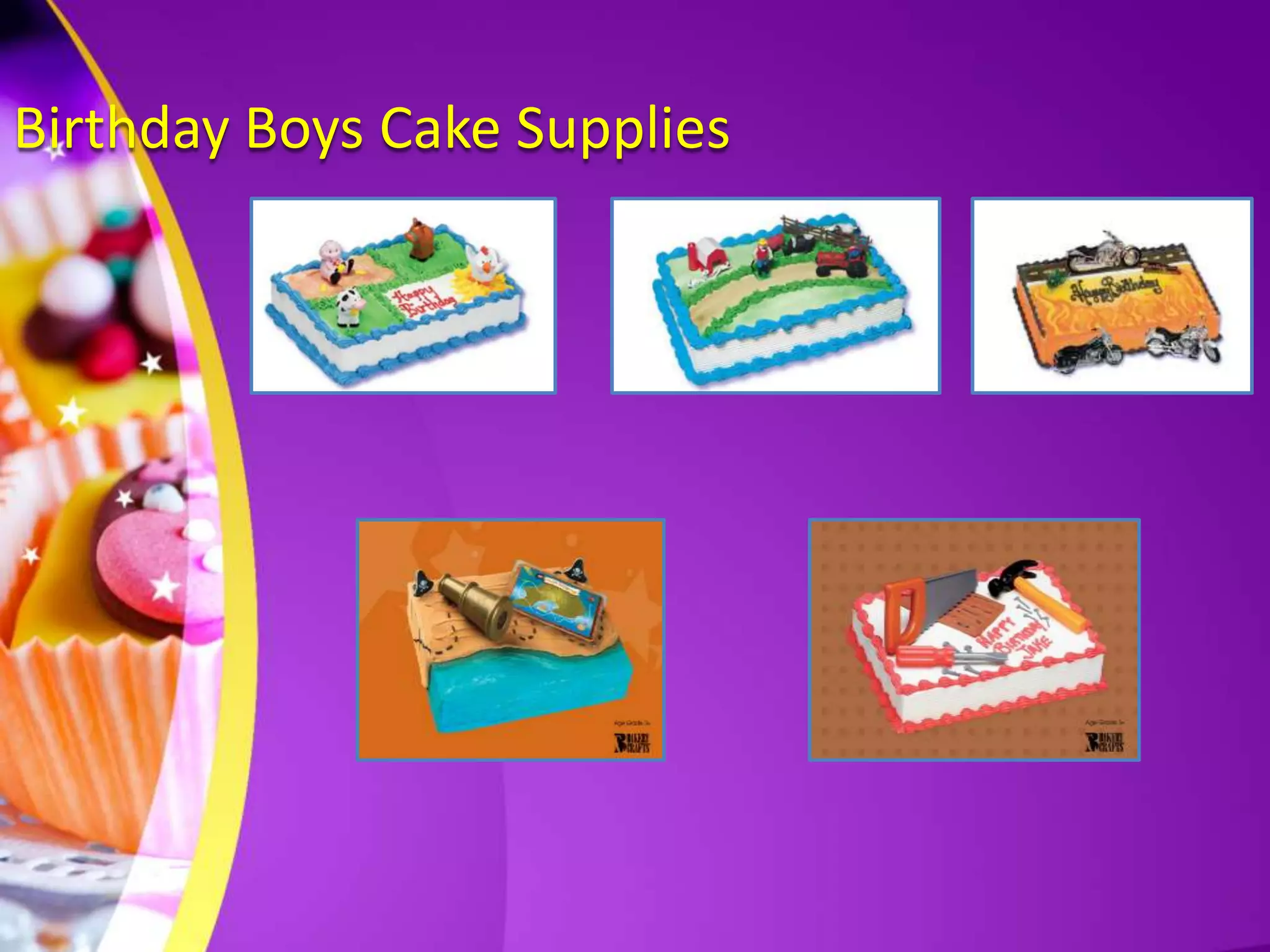 Kids Birthday Cakes | PPTX