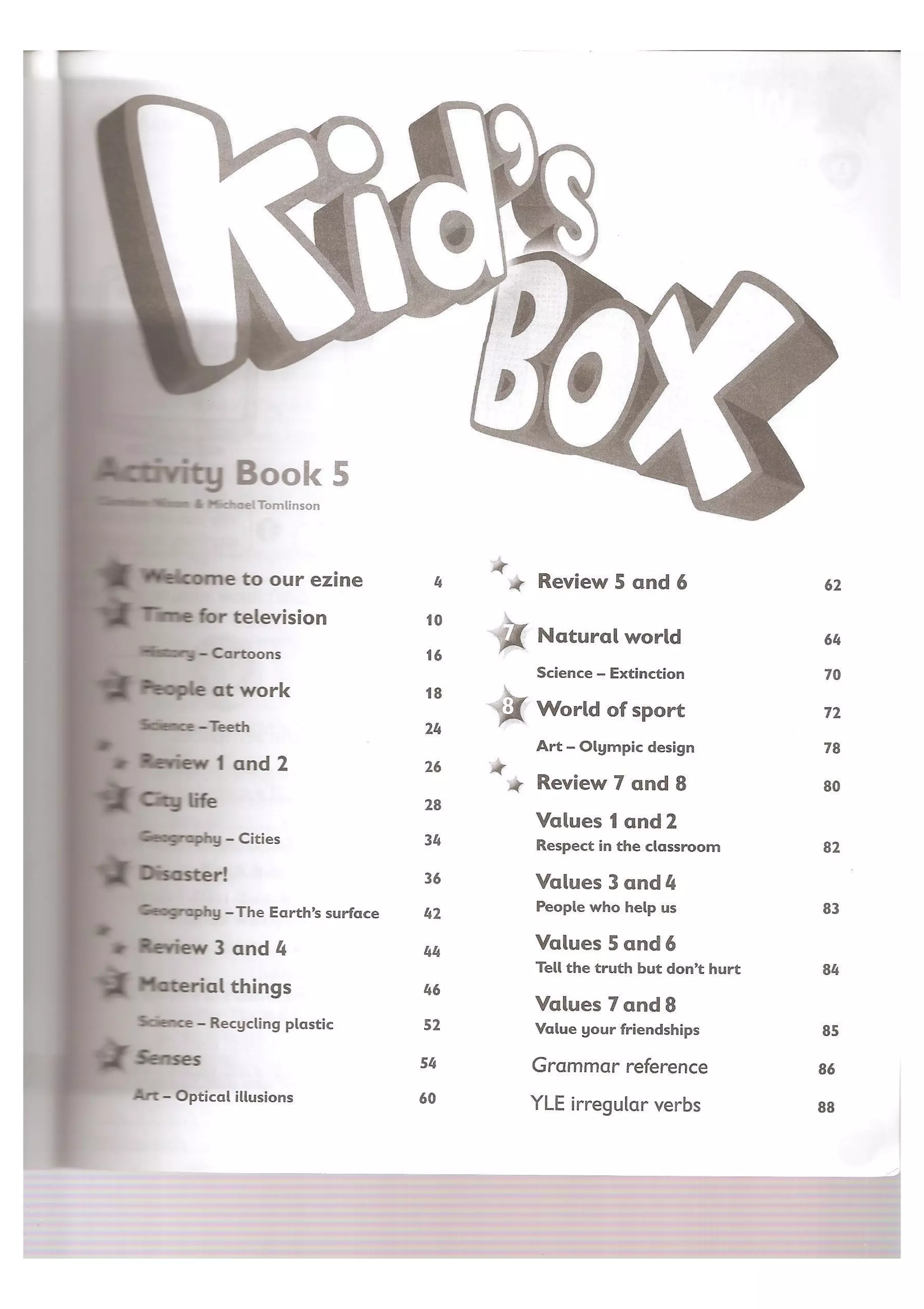 Kid's box activity book 5 | PDF