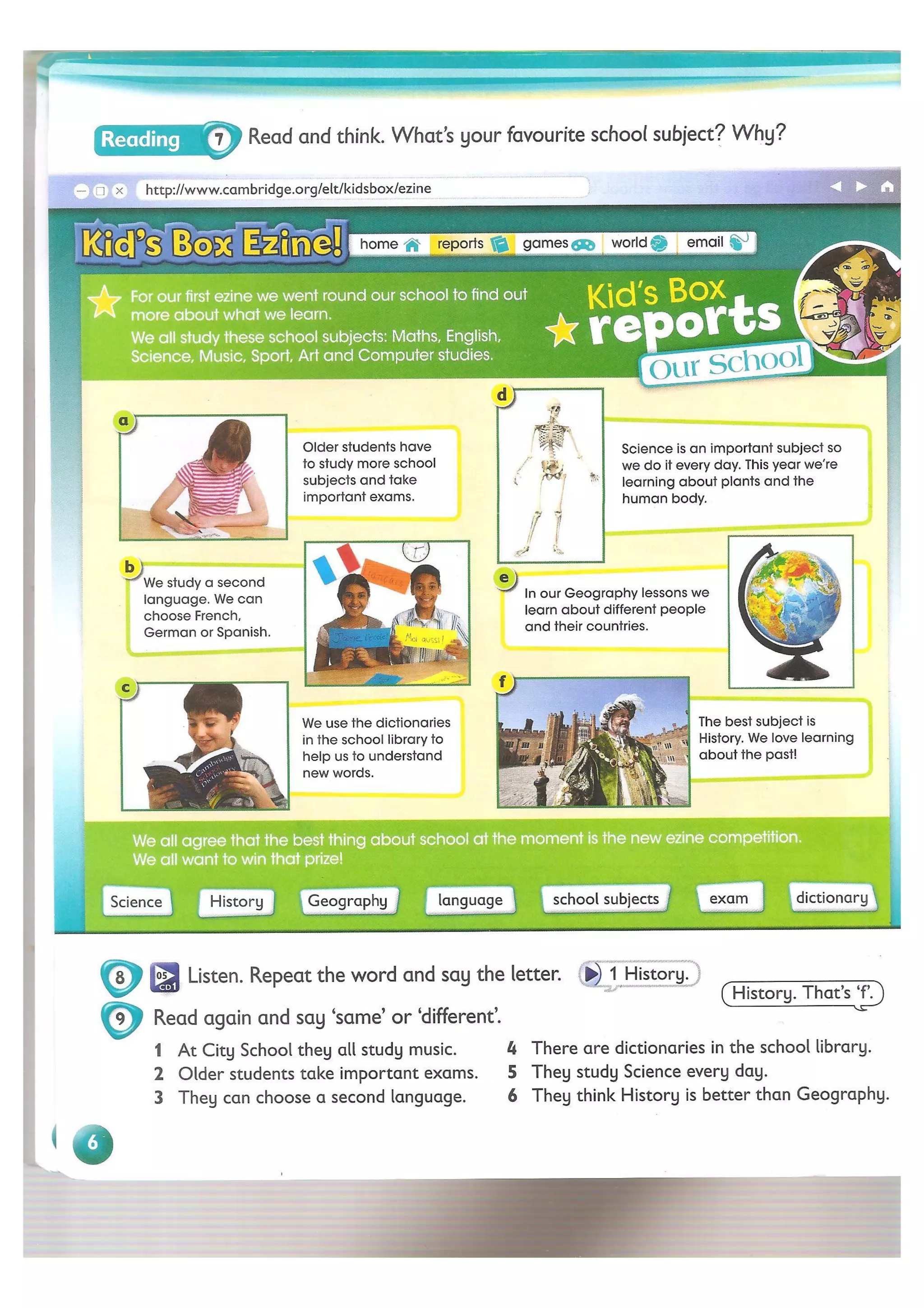 Kid's box student's book 5 | PDF