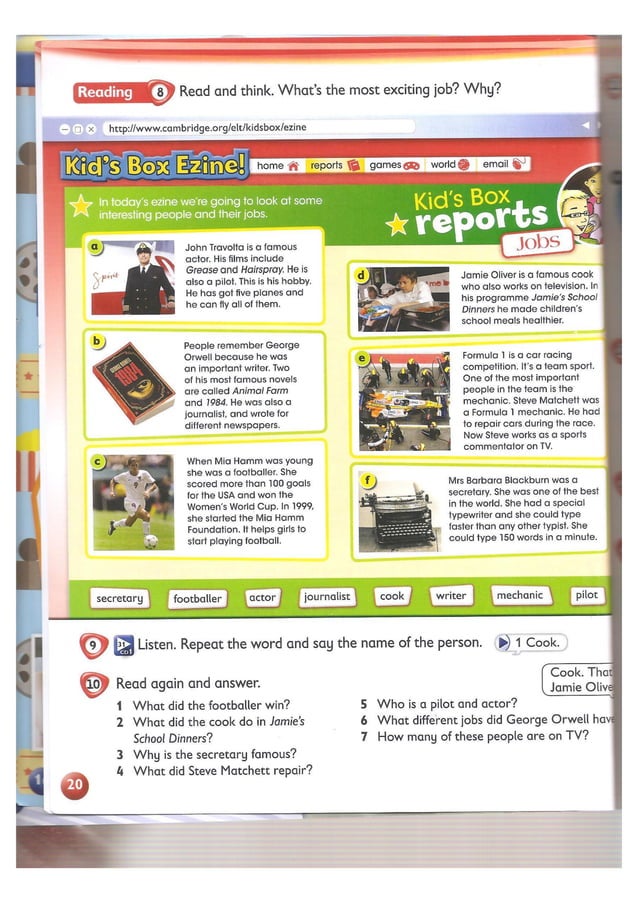 Kid's box student's book 5 | PDF | Technology & Computing