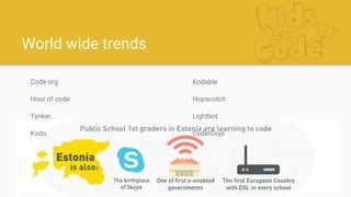 Kids Can Code - an interactive IT workshop | PPTX | Programming ...