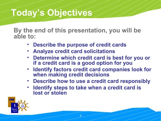 Everything kids need to know about credit cards | PPT | Credit Cards ...