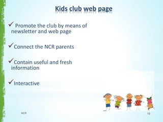Kids club presentation | PPTX
