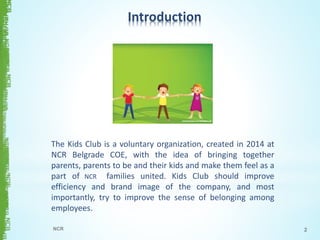 Kids club presentation | PPTX