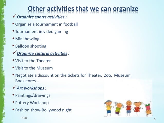 Kids club presentation | PPTX