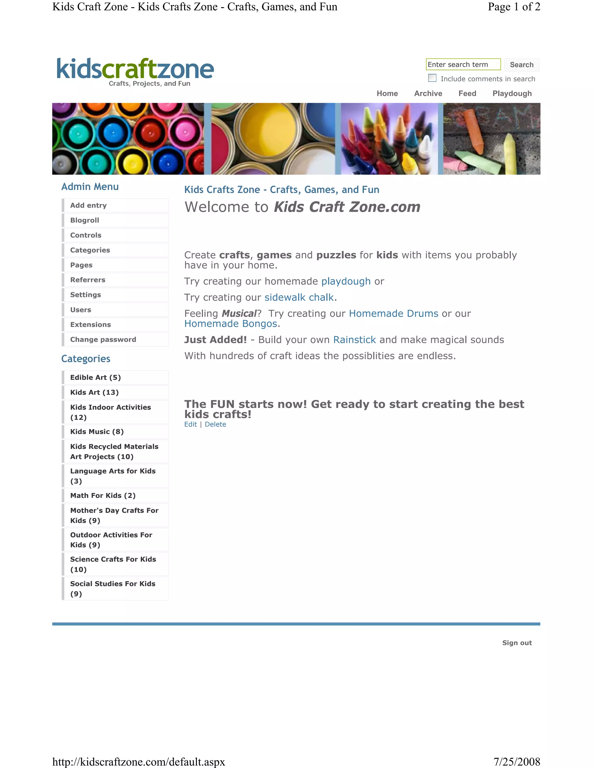 Kidscraftzone | PPT