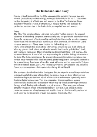 Kids Essay Examples | PDF