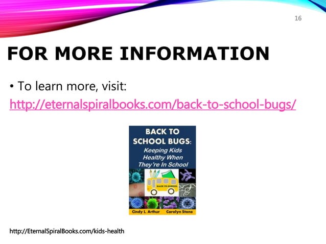 Back-To-School Bugs: Keeping Kids Healthy When They’re in School ...