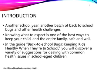 Back-To-School Bugs: Keeping Kids Healthy When They’re in School ...