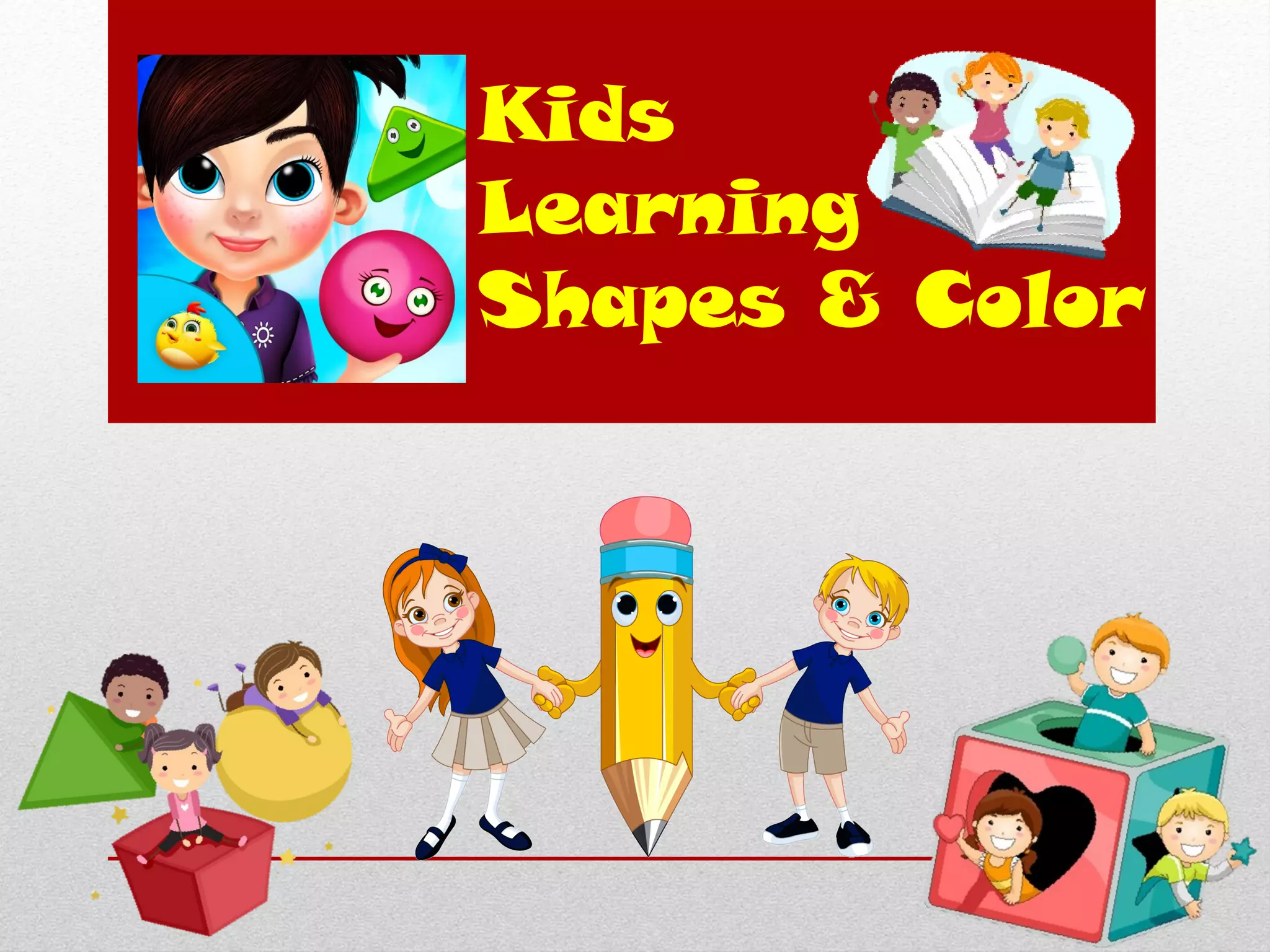 Kids Learning Shapes & Colors | PPT