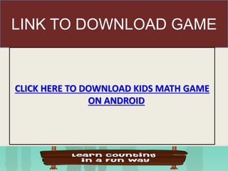 Kids Math 123 Counting Game | PPTX