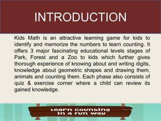 Kids Math 123 Counting Game | PPTX