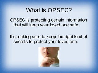OPSEC for Kids | PPT