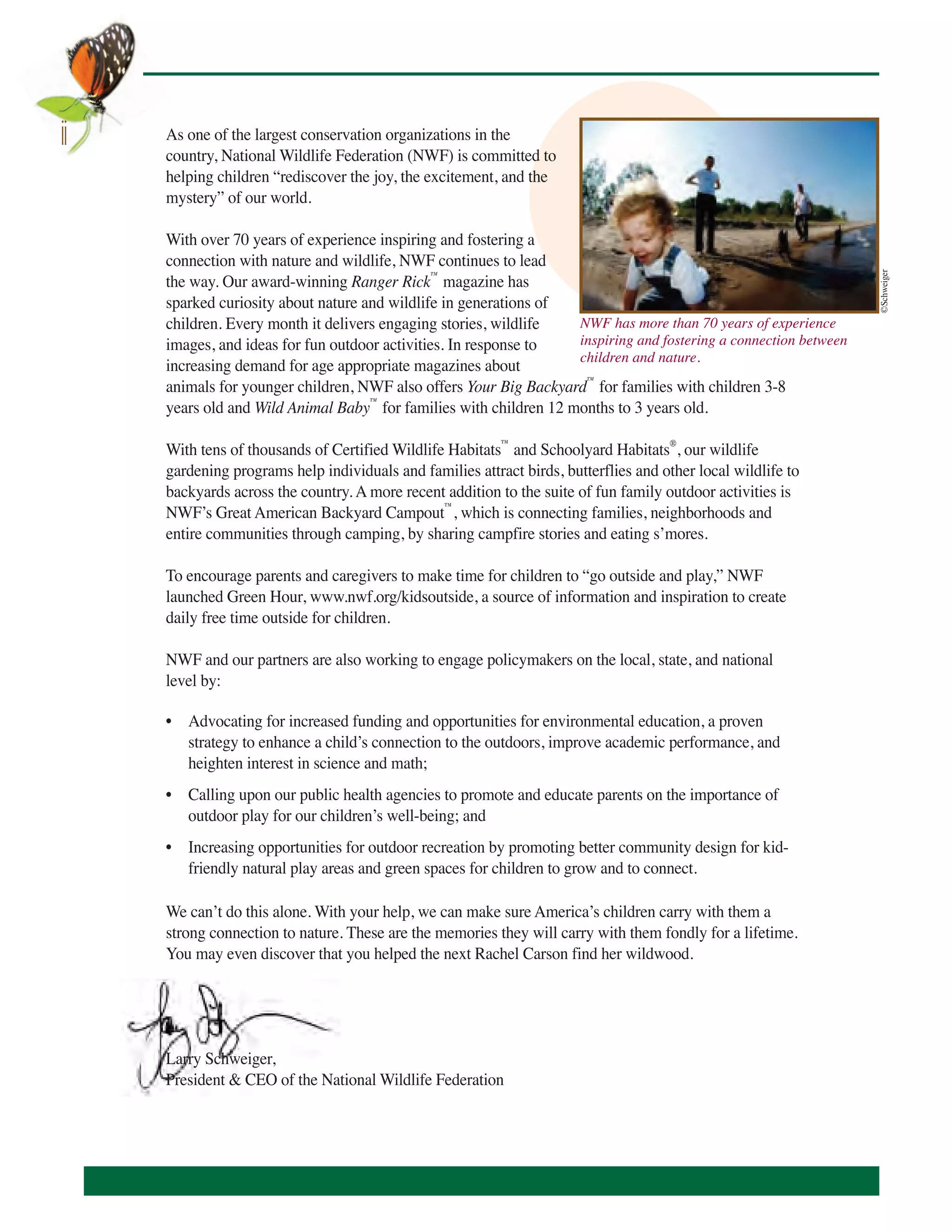 Kids outdoor education | PDF