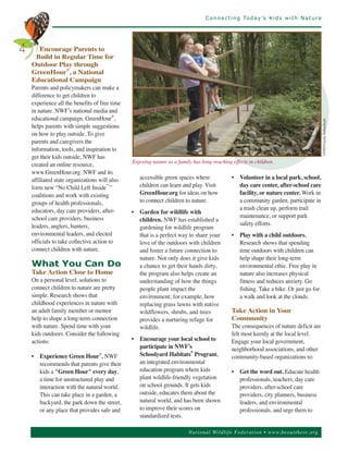 Kids outdoor education | PDF