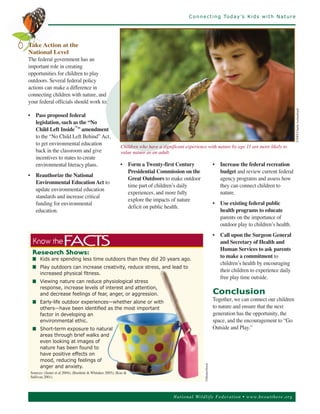 Kids outdoor education | PDF