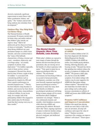 Kids outdoor education | PDF | Children\'s Health | Healthy Living