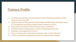 Kids personality development training | PDF