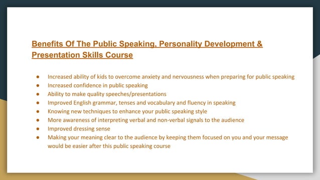 Kids personality development training | PDF