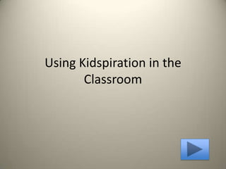 Kidspiration | PPTX