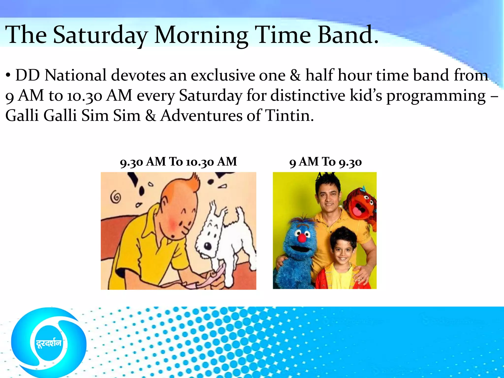 Kids programming on DD national | PDF