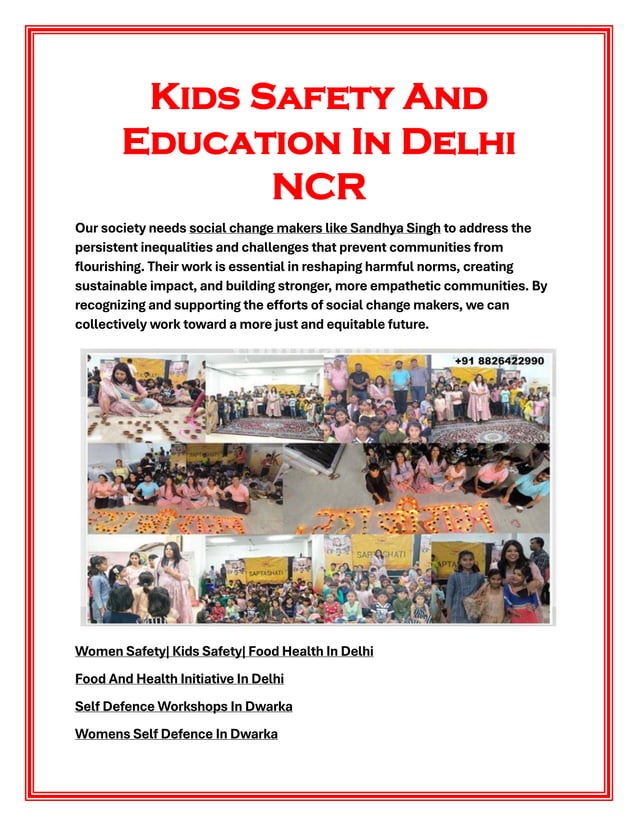 Kids Safety And Education In Delhi NCR.pdf