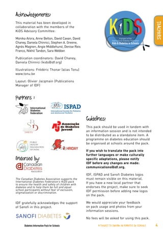 A toolkit to inform on diabetes in schools | PDF