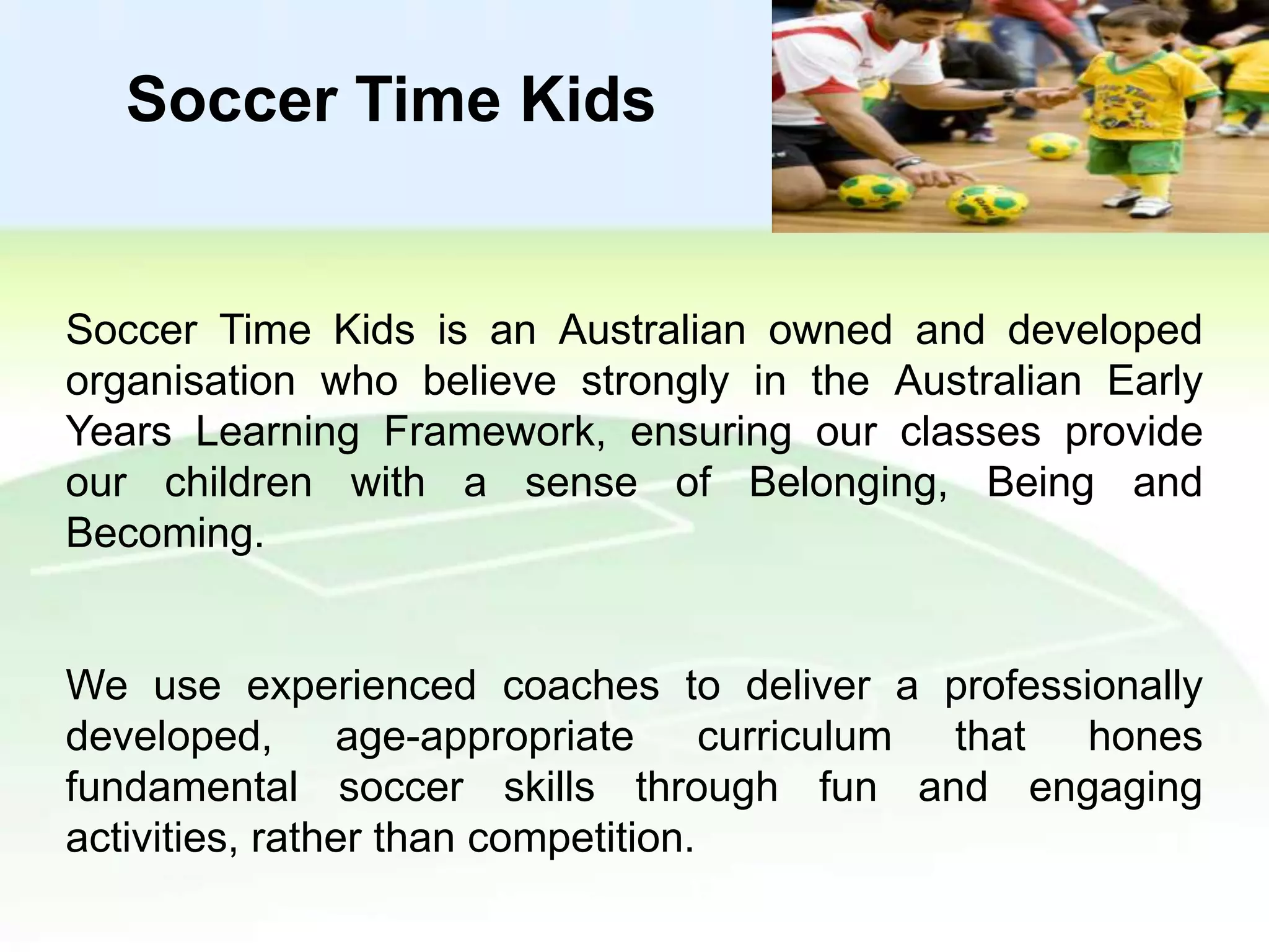 Kids soccer classes | PPT