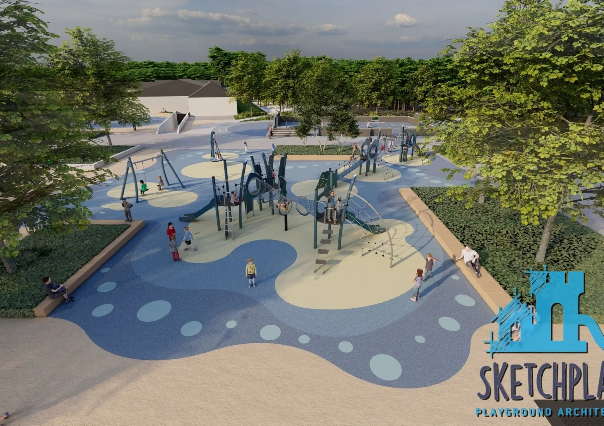 Kids sports playground designs & activity playground equipment - By ...
