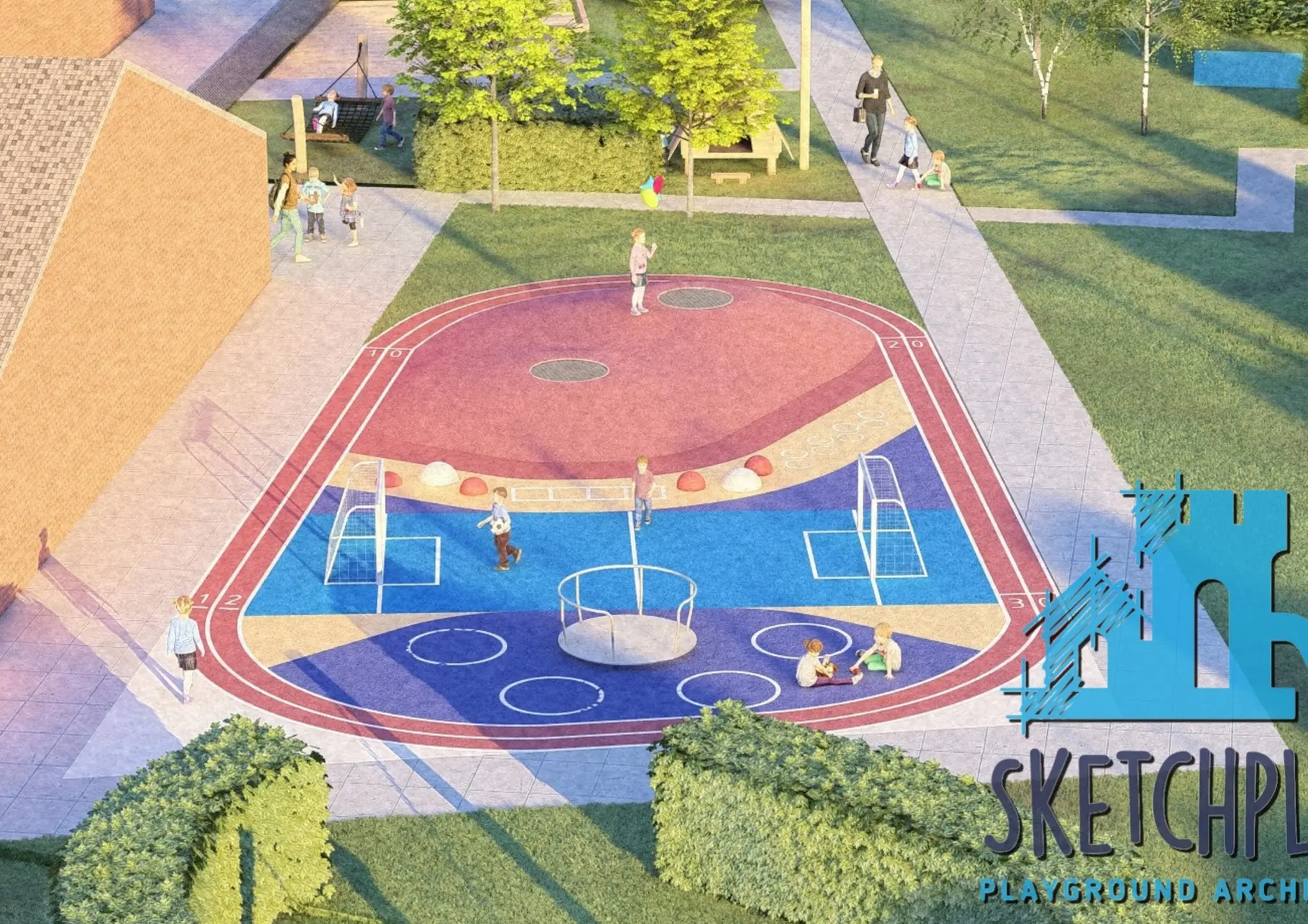 Kids sports playground designs & activity playground equipment - By ...