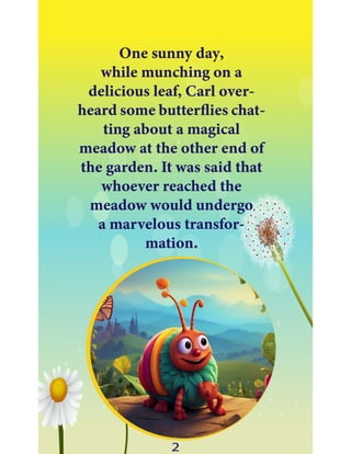 Kids Story Book design for Kids - Story of Caterpillar | PDF