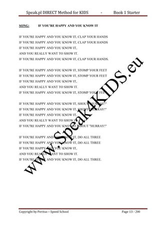 Angielski dla dzieci Speak4KIDS.eu