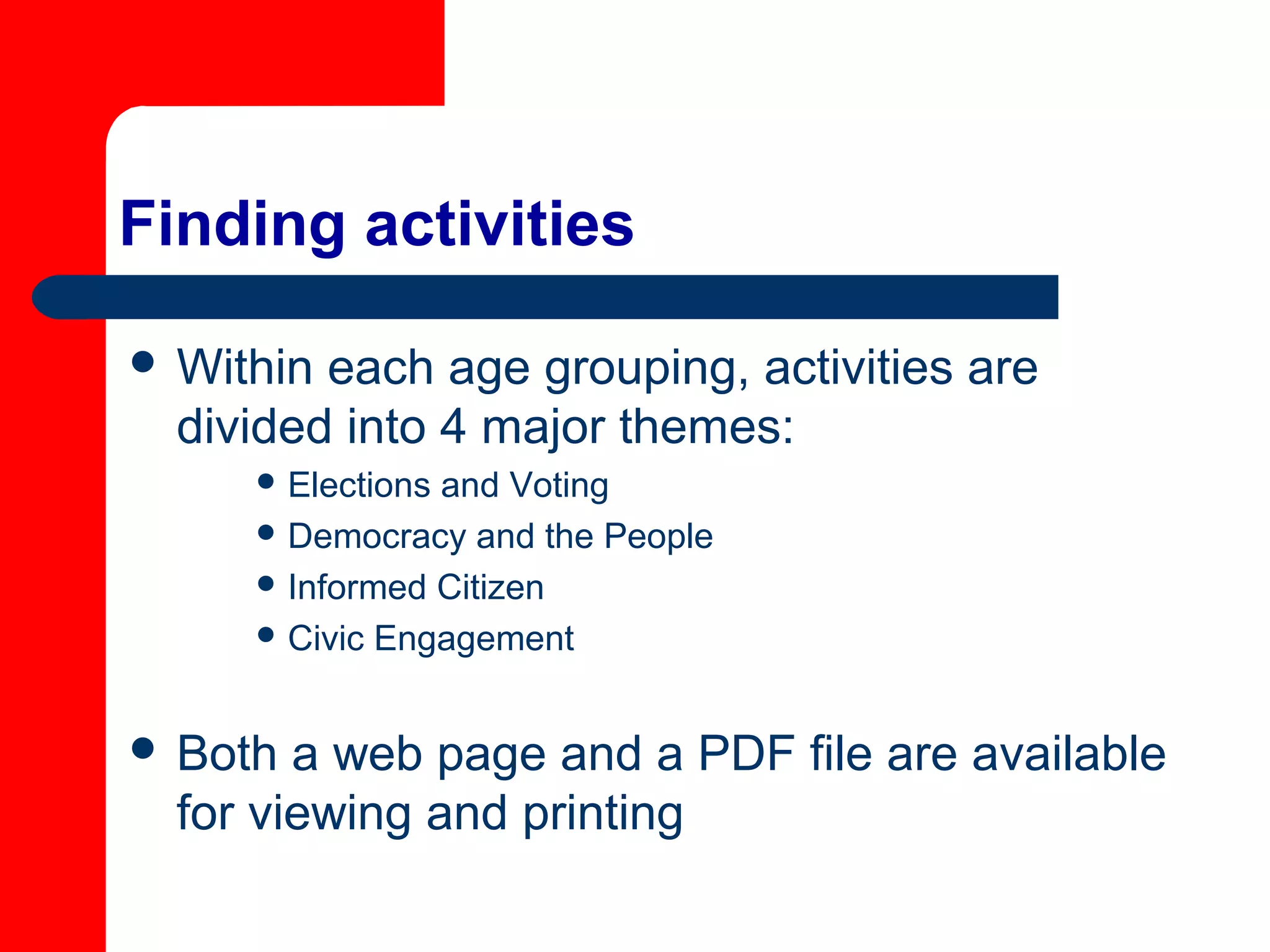 Kids Voting USA Curriculum | PPT | Elections | Politics