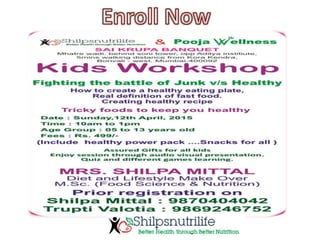 KIDS WORKSHOP DETAILS | PPTX