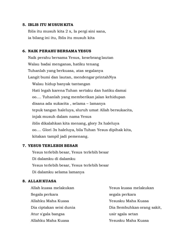 Kidung pujian keluarga...... | DOCX