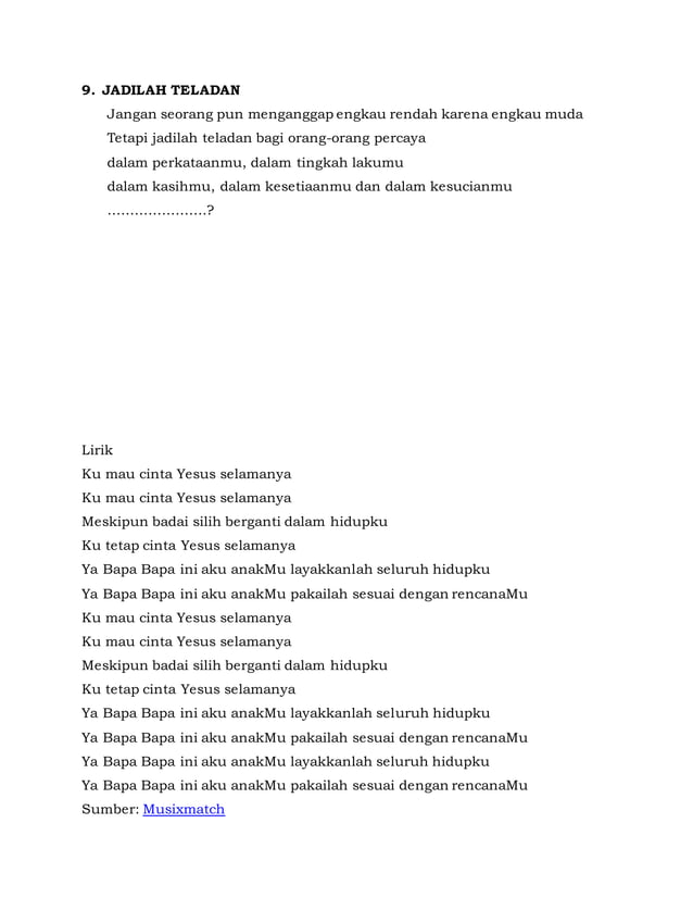 Kidung pujian keluarga...... | DOCX