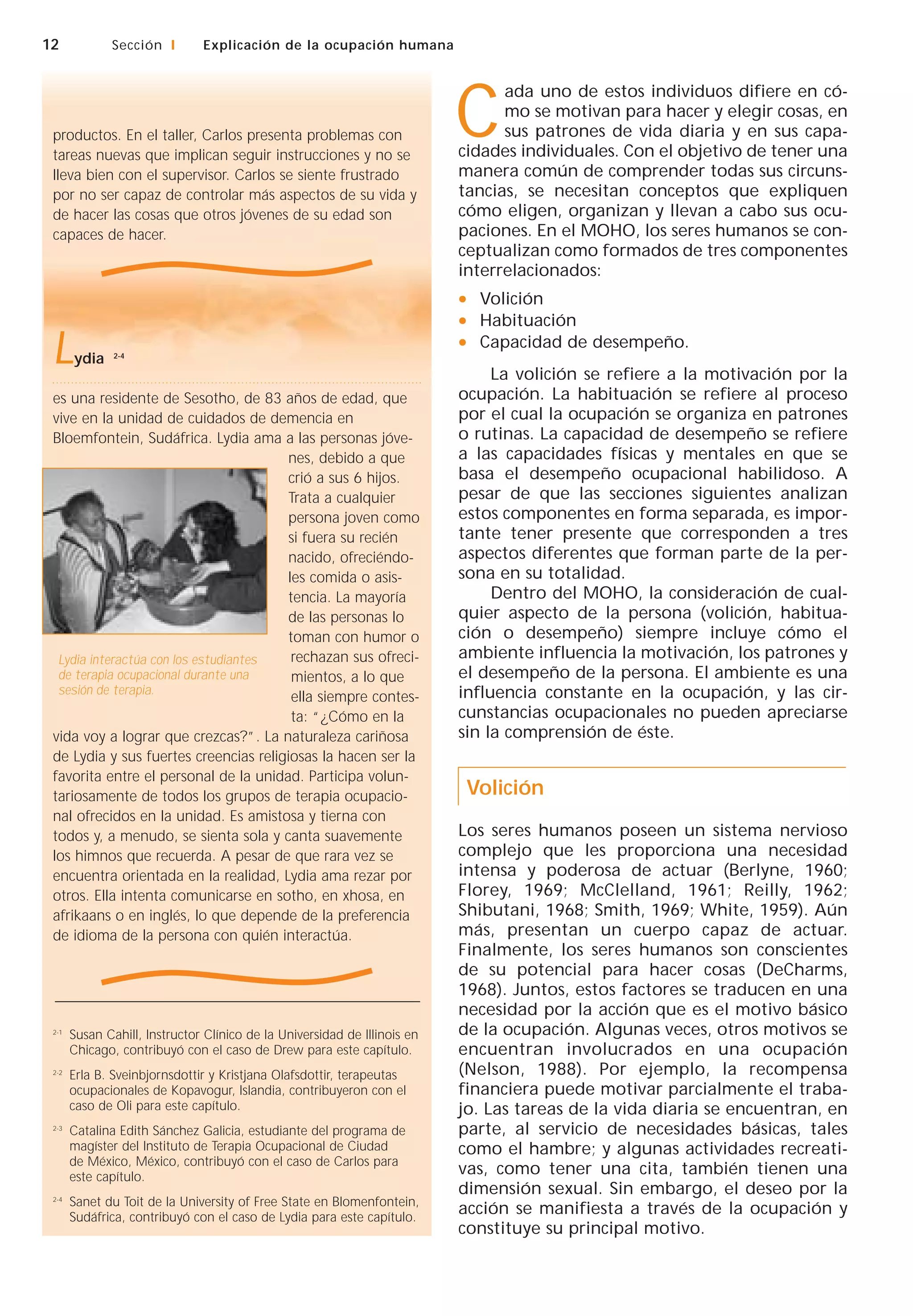 MOHO model ode ocupaciòn humana -Kielhofner | PDF | Family and ...