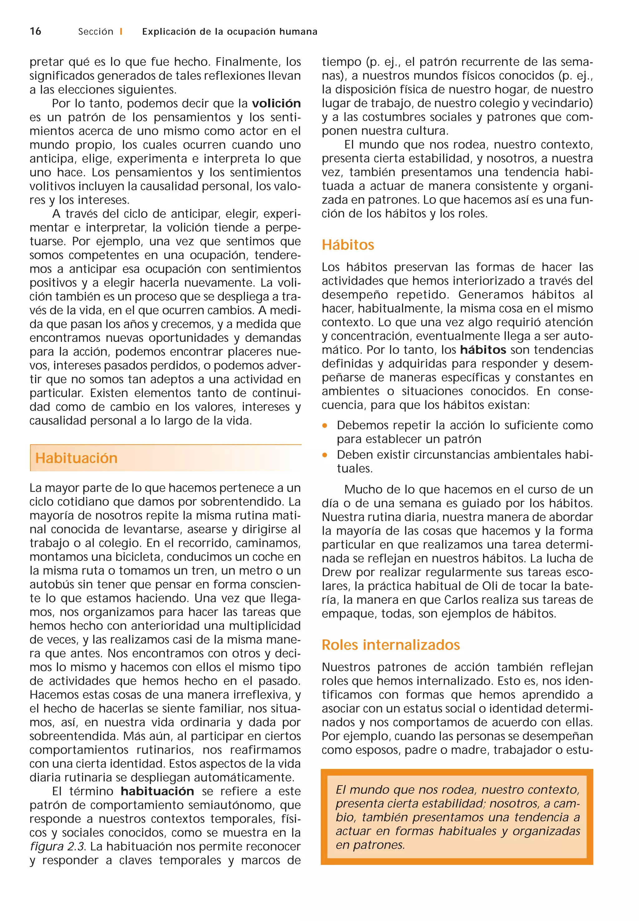 MOHO model ode ocupaciòn humana -Kielhofner | PDF | Family and ...