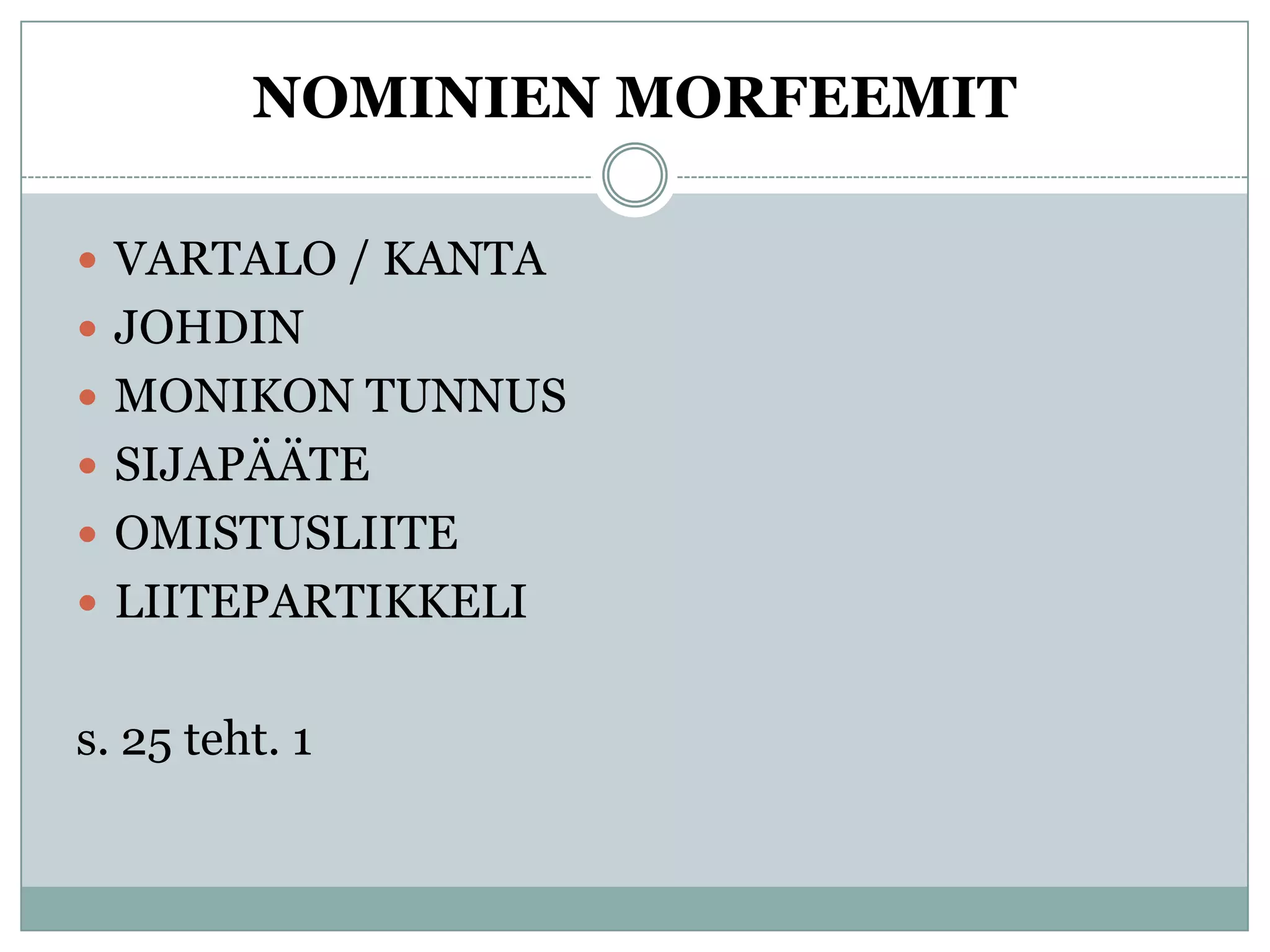 Kieliopin kertaus | PPTX