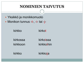 Kieliopin kertaus | PPTX