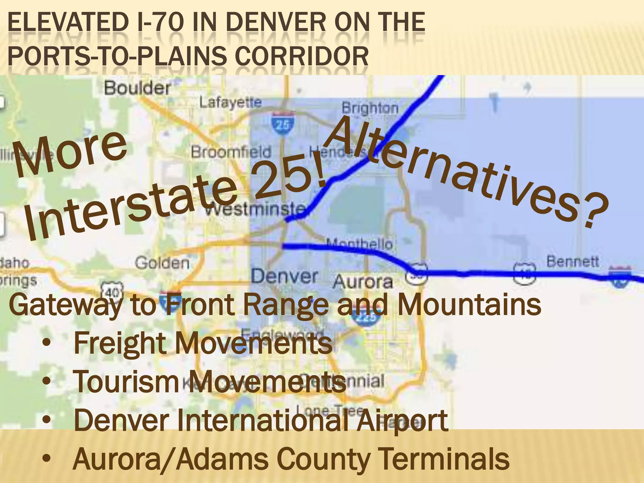 What’s Next … Identifying the Needs of Ports-to-Plains | PPTX